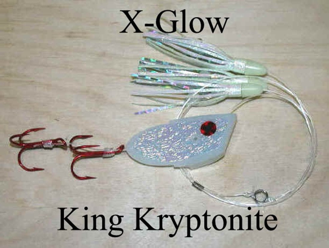 2 or 3 Fly GLOW - Complete Meat Rigs™ – Kings Fishing Tackle